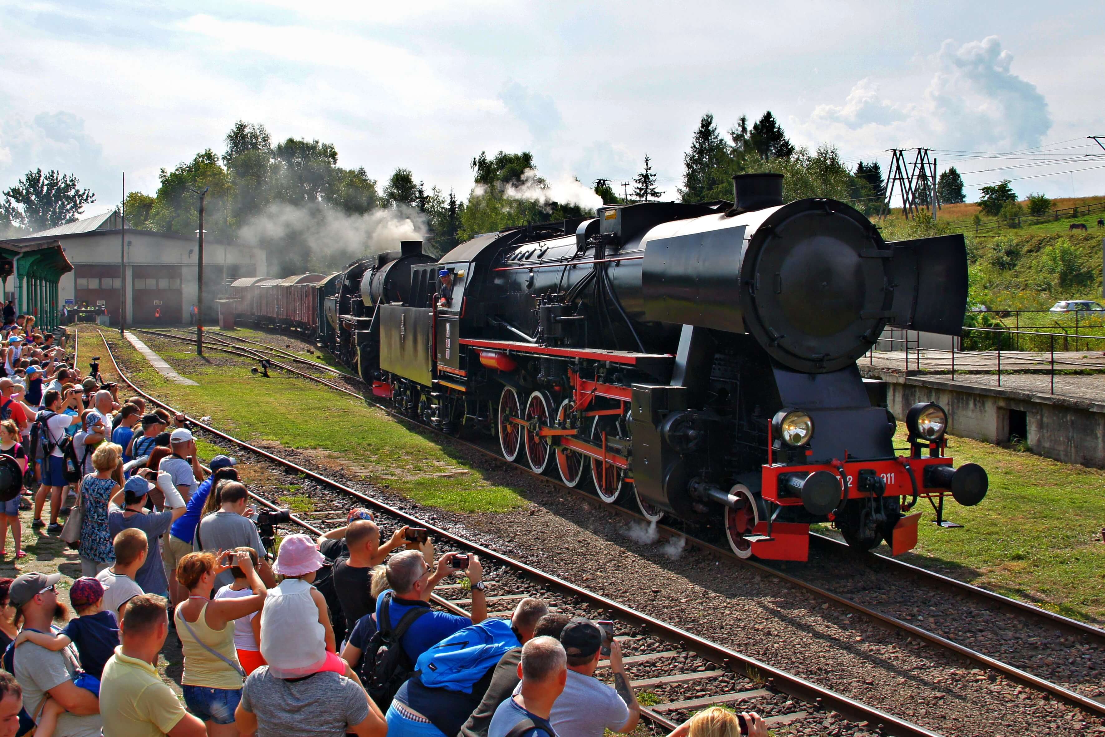 Parowozy z Chabówki na Paradzie Wolsztynie - Skansen w Chabówce